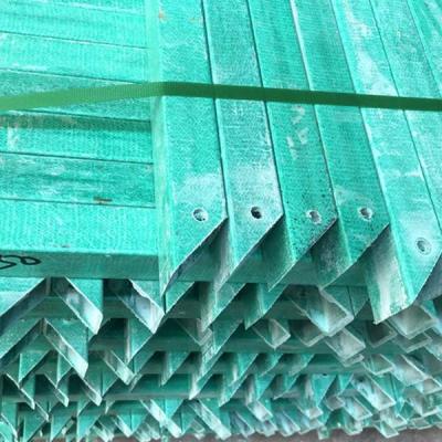 China FRP Rectangular Hollow Column 50x60mm Pultruded Square Pipe for Highway Protection for sale