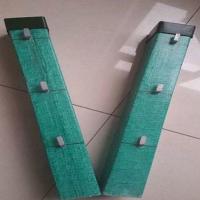 China Fireproof Pultrusion FRP Column Insulated Customized 5000N/m 50mm/m for sale