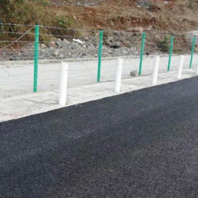 China FRP Square Pipe Barbed Wire Column Solid Hollow Sun Resistant 2m Length for sale