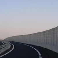 China FRP Highway Noise Barrier Fence Sound Wall 2000mm Height 1000mm Spacing for sale