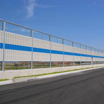 China FRP Highway Sound Barrier Panel 2400x1000mm Noise Wall Heat Resistant 15 Year Life for sale
