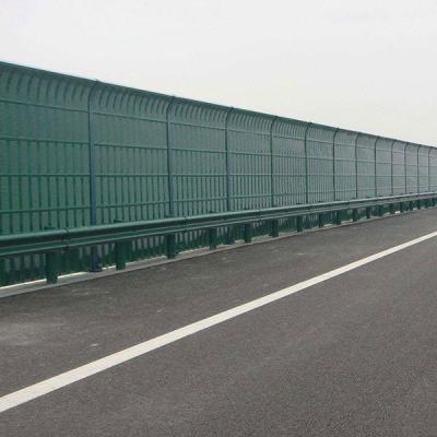 China Green Highway Sound Barrier Panels Weather Resistant 15 Year Service Life for sale