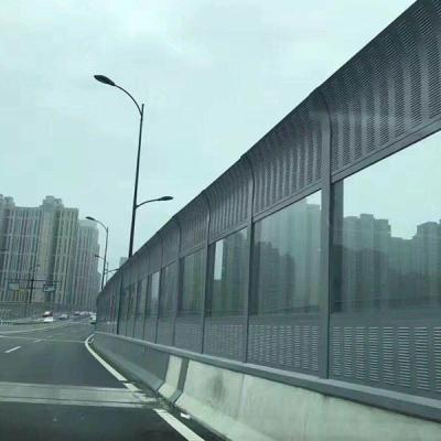 China Glass Reinforced Plastic Sound Barrier for Expressway Railway Bridges Custom Size for sale