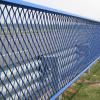 China Impregnated Green Highway FRP Anti Dazzle Netting Height Customized for sale