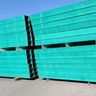 China FRP Pultruded Square Tube 180cm 190cm Corrosion Resistant Column for Highway Support for sale