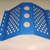 China Highway Windbreak Dust Suppression Network Round Hole HDPE 80% Shielding for sale