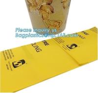 China Promotional disposable T-shirt 100% biodegradable garbage bags, Customized Compostable EPI D2W PLA Corn Starch 100% OXO for sale