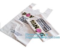 China BioBag Tall Food Waste Compostable Bags/compostable customized printing/bulk trash bags biodegradable for sale
