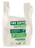 China 100% biodegradable&compostable /Diaper waste Bags,Unscented,Anti-Microbial, Compost Packing Corn Stach Decomposable Plas for sale