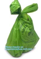 China Compostable Logo Printed Colorful Pet Dog Waste Poop Plastic Garbage Bag 100% Biodegradable, zero waste certified dog po for sale