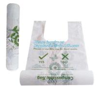 China 100% Biodegradable plant-based shopping bag, charity donation bags for cloths packing, fully biodegradable compostable P for sale