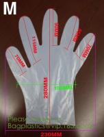 China OEM cheap biodegradable kitchen disposable gloves with EN13432 BPI OK compost home ASTM D6400,eco friendly products for sale