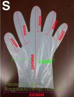China OEM cheap biodegradable kitchen disposable gloves with EN13432 BPI OK compost home ASTM D6400,eco friendly products for sale