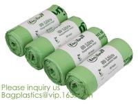 China Eco friendly Compostable Waste Bags 100% Biodegradable Garbage Bags Made From Cornstarch,Garbage bag Dog poop bags T-shi for sale