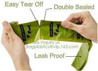 China custom size 100% biodegradable EN13432 compostable trash bags from China factory,OK COMPOST bio degradable plastic bag for sale
