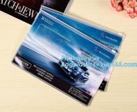 China PVC/EVA Plastic Promotion Gift Packaging Bag With Slider Zipper, hook pvc vinyl metal zip sider packaging bag, package for sale