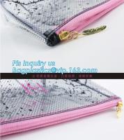 China PVC Slider zipper bag plastic bag with zipper, slider zipper plastic bag for packaging, slider zipper pvc pouch clear vi for sale