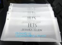 China plastic underwear packing pe Zip lockk zipper slider bag, zipper bag vinyl toiletry zipper bag pvc slider bag, slider zipp for sale