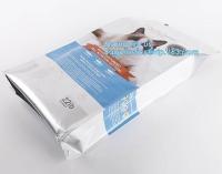 China animal feed bag Food Package Pouch Resealable Zipper snack bags for fish dog cat Animal Feed Packaging Bag, slider lock for sale