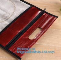 China swimwear PVC vinyl Bag with slider zipper, frosted pvc zipper envelop document storage pouch, Fashion PVC slider zipper for sale