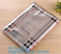 China Pencil Zipper Packing Bag Clear PVC Pencil Packing Bag Slider, PVC Slider Zipper Bag For Make Up For Holographic Laser for sale