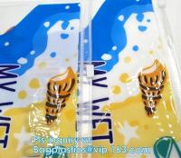 China Zip lockk pvc bag slider travel beauty bag, slider zipper travel pvc pouch bag, slider bag makeup zipper bag for travel for sale