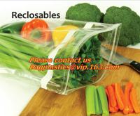 China printed slider bags, zip lock bags, plastic zipper bag, poly slider bags, slider seal bags, Paper & Polystyrene Plates B for sale