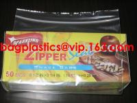 China PE LDPE fish food double zip lock plastic packaging bag, eco friendly zip lock pouch bag,Zip lockk bags custom, FDA LDPE M for sale