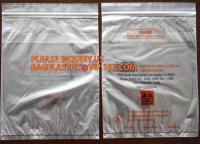 China Biohazard specimen zipper bag Customized, zipper specimen store plastic biohazard bag manufacture sell, laboratory test for sale