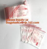 China Medical Zipper Bag/LDPE Medical zipper bag/Medicine zipper Bag, writable medical Zip lockk pills capsule packaging bag zip for sale