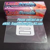 China custom food packaging plastic Zip lockk bag, zipper bag, clear zip lock bag sealed plastic for sale