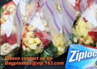 China soup bag, liquid storage, food double zip lock plastic packaging bag, Eco Friendly zip lock bag, polyethylene packaging for sale