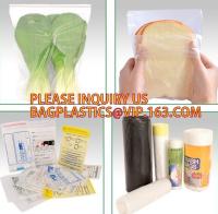 China Freezer PE Double Zipper Seal Bag For Packaging Fresh Fruit, Double Color Zip Seal Bag with Custom Printing, bagease, pa for sale