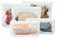 China Reusable Snack Bags Sandwich Storage Bag, Zip lockk Plastic Slider Storage Bag, food/snack candy storage bag, bagplastics for sale