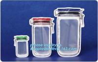 China Pouch Zip Top Biodegradable Corn Starch Compostable Food Container Sachet, Packaging Food Bag Standing Up Pouches With Z for sale