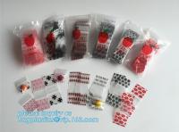 China reusable custom apple Zip lockk bags, Mini apple plastic baggies, Recycled Clear Mini Heavy Duty Zip lockk Bag apple baggie for sale