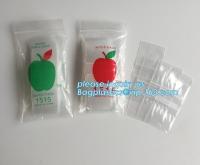 China 1212 Apple Mini Zip lockk Baggies 17 Color Mix 100 Bags 1/2