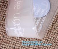 China Biodegradable pen pencil houlder,Portable waterproof Transparent Blue plastic PVC Pencil pen pouch Bag bagplastics pack for sale