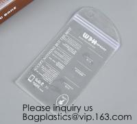 China Personalized Transparent Waterproof PVC Plastic Wet Underwear Zip lockk Packing Bag,Simple Design Pvc Makeup Bag Women Zip for sale