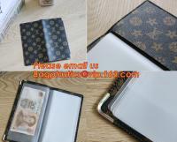 China A2/A3/A4/A5 plastisc display book with insert cover 20 pocket for sale
