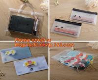 China frosted pvc Zip lockk document file bag, Custom zipper file folder bag, plastic top oppening file bag for sale
