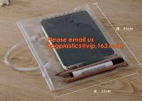 China Simple clear Plastic PVC A4 file bag with zipper, pvc Zip lockk file bag, Custom PP A4 File Bag Document Bag Plastic Zippe for sale