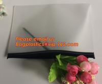 China Popular Universal Plastic School Pencil Pouch bag, Custom transparent pvc plastic pencil bag with zip for sale