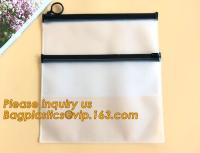 China Best price PVC Document Wallet Clear Document Bag With Zipper,Clear Plastic PVC Zip Lock Document Bag A4 PP file bag wit for sale