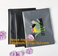 China vinyl pvc document file folder bag with slider zipper,PVC document envelope bag,pvc mesh a4 a5 document bag with zipper for sale