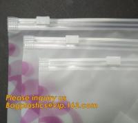 China Custom Printed Thick Plastic Poly Zip Lock Waterproof Slider Bags Thick Plastic Poly Bags For swimwear/bikini,bagplastic for sale