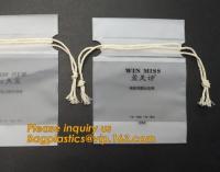 China cornstarch based custom printed wholesale Eco friendly biodegradable hotel drawstring laundry plastic bag with logo for sale