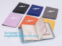 China shinny promotion PVC Passport cover or Passport Case, PU and PVC grid card holder with zipper passport cover, Passport C for sale