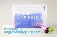 China PVC Stationery ruler set packaging bag with slider, fabric slider zip bags, slider PVC cosmetic bag,pencil bag for sale