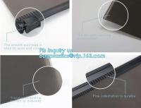 China PP slider bag / PP zip seal bag, Zip lockk bags slider zipper pvc packing documents bags, Cosmetic Cases Plastic PVC Trave for sale